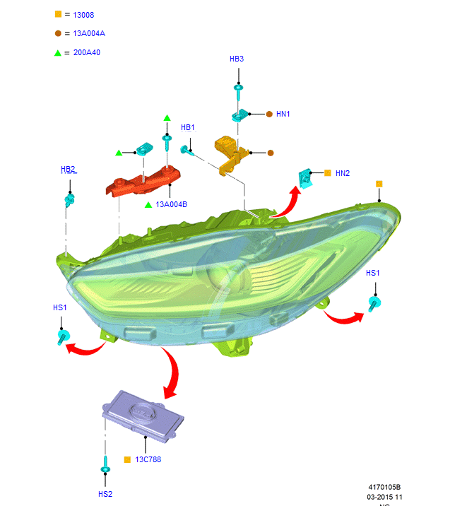 ClubFord • View topic - Reglare inaltime faruri LED